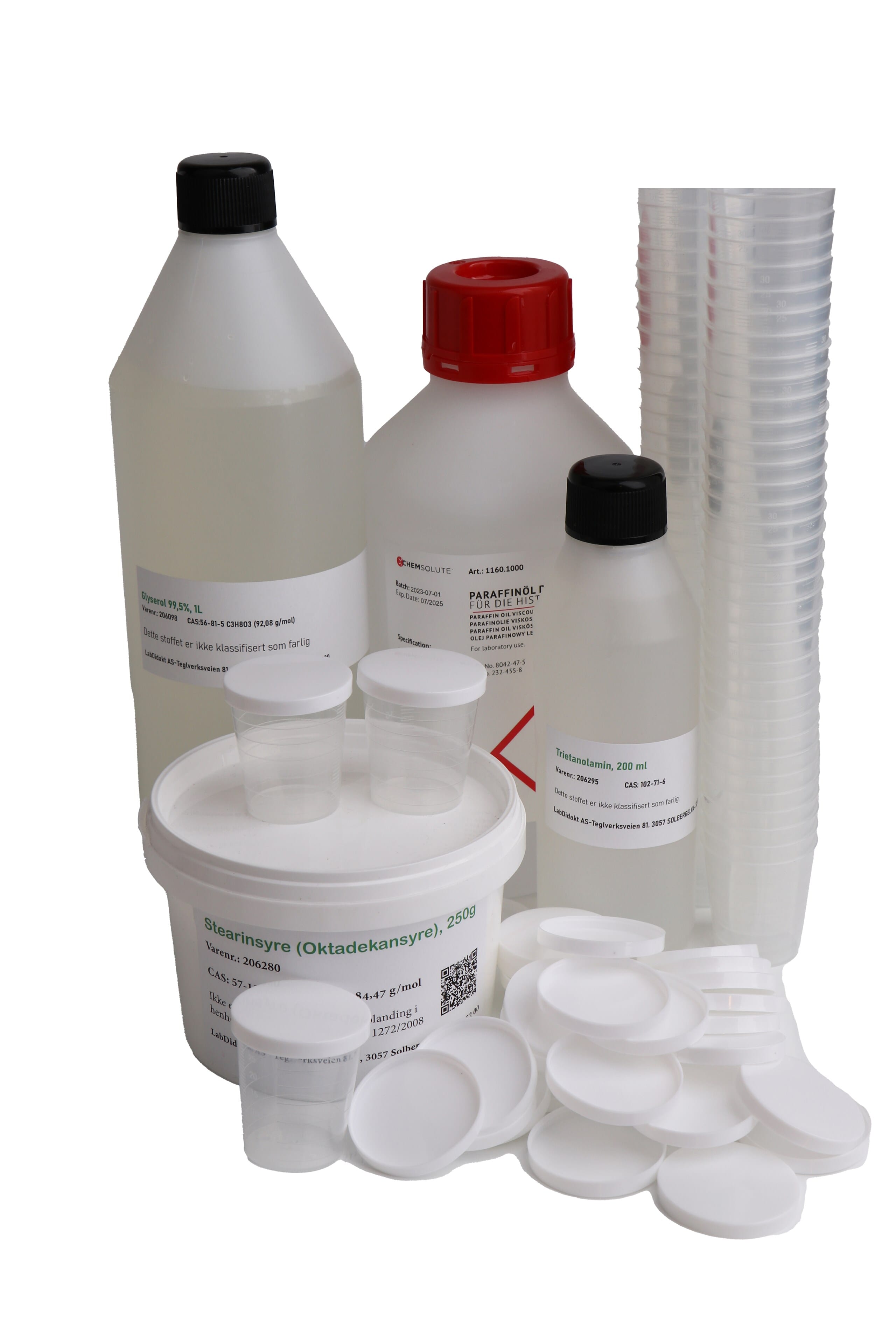 Hudkrempakke, 100 elever - LabDidakt